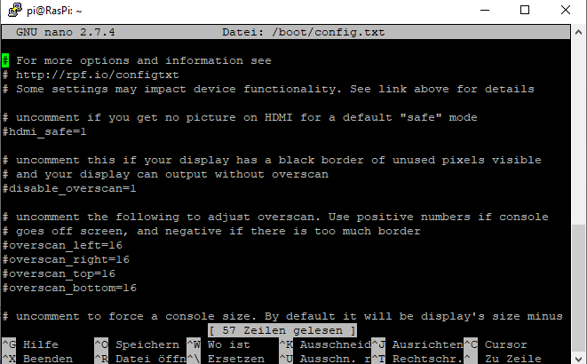HowTo: Raspberry Pi - Rotate screen output - Nerdiy.de - Nerdy DIY ...
