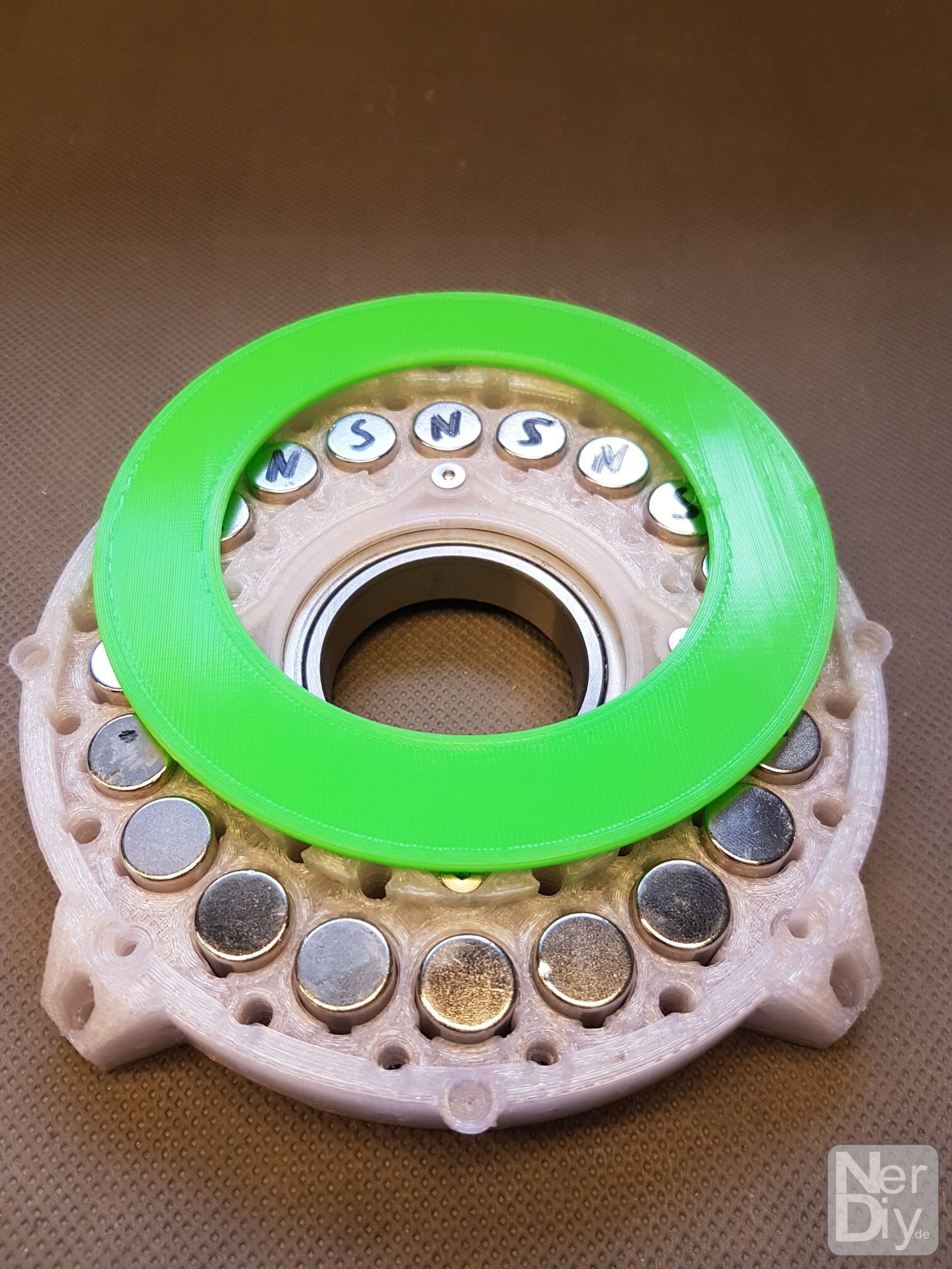 Nerdiskerator - Generator from the 3D printer - nerdiy.de - DIY, electronics, 3D printing and ...