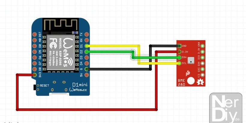 HowTo: ESPEasy - Connect and read out BME280 / BMP280 to the ESP8266 - Nerdiy.de - Nerdy DIY ...