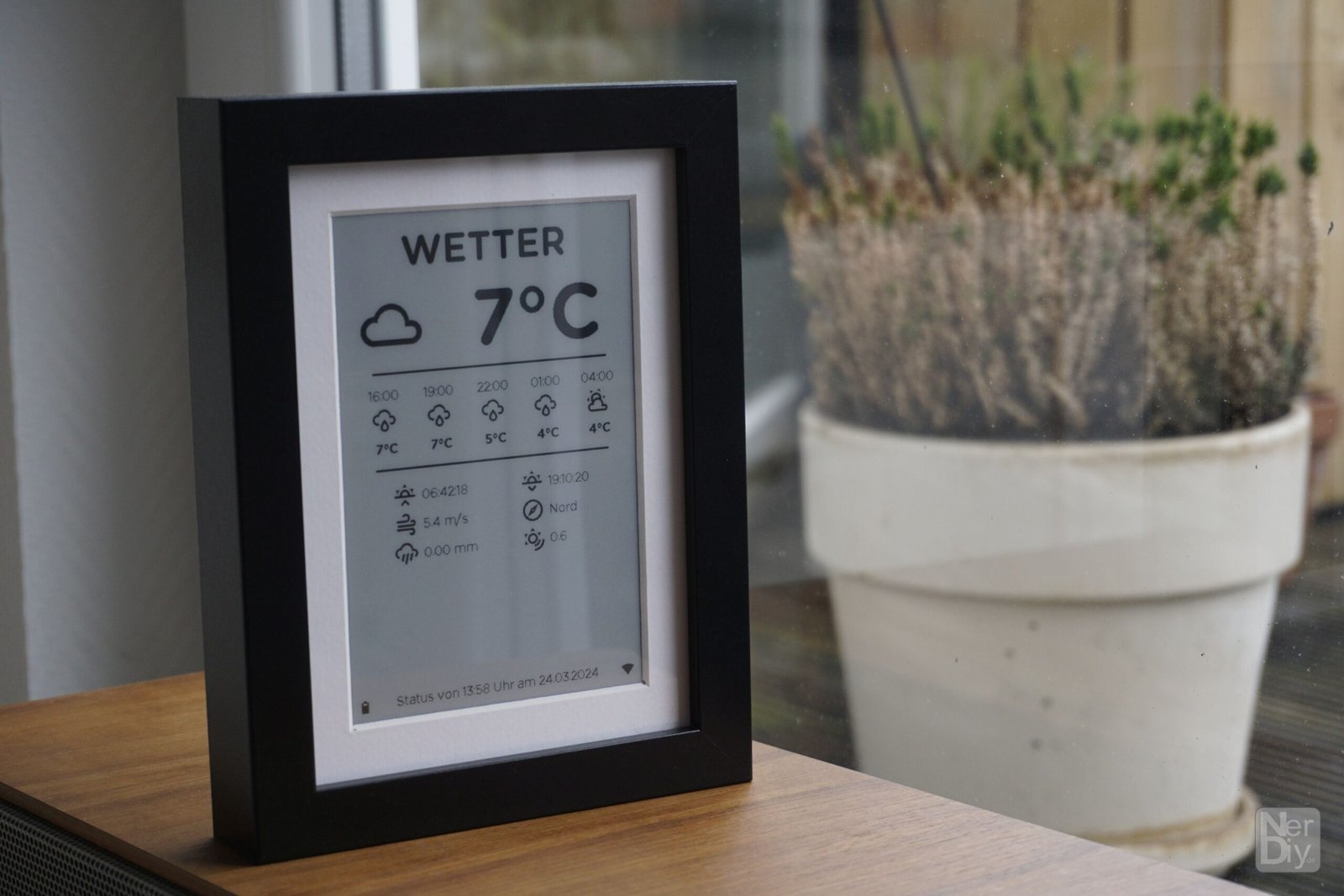 Ikea Ribba 3D printable eInk frame insert