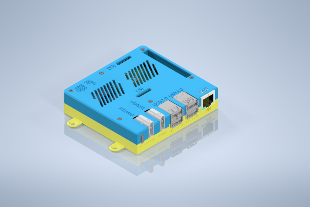 Waveshare connector Adapter PCB Gehäuse für Raspberry Pi 4