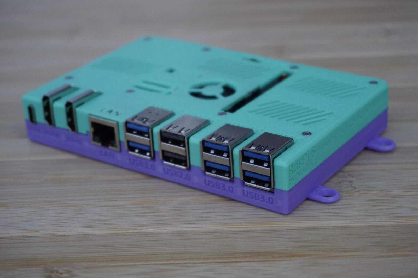 Waveshare connector & USB 3.0 PCB housing for Raspberry Pi 5